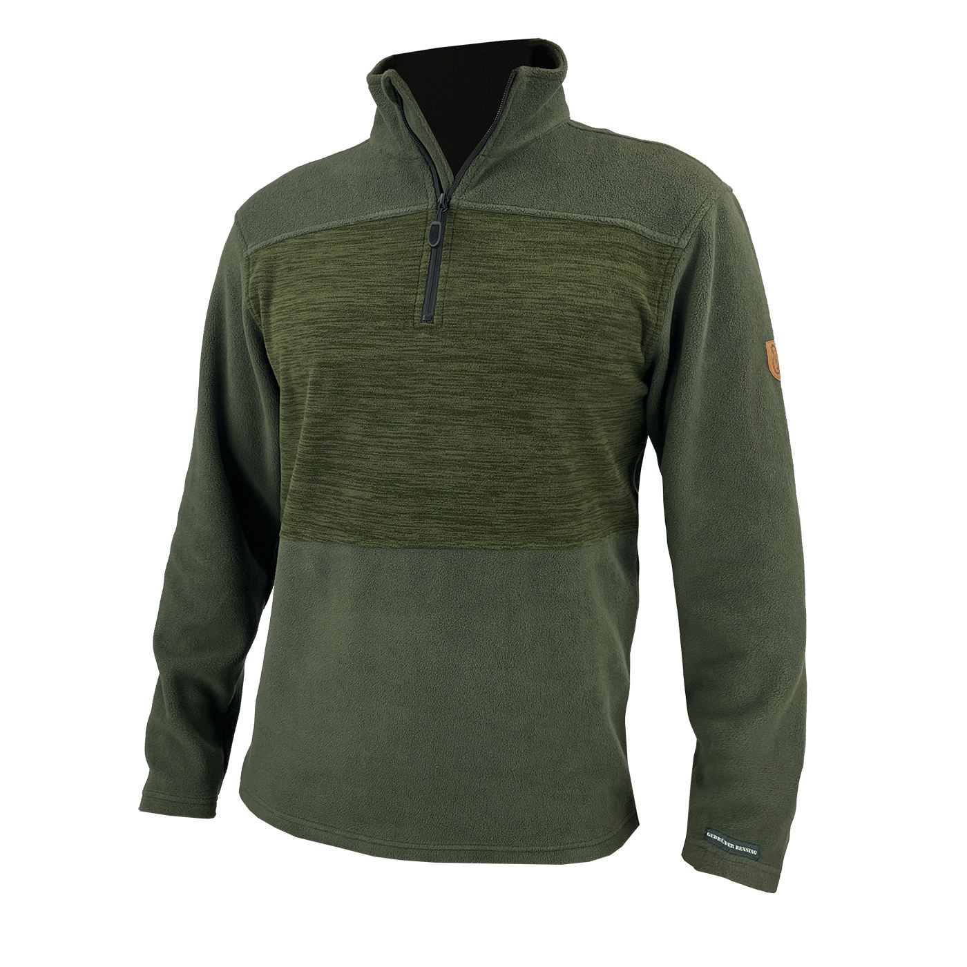 Fleece Troyer Weide olijf | Troyer | Kleding | Jachtkleding Schmidt