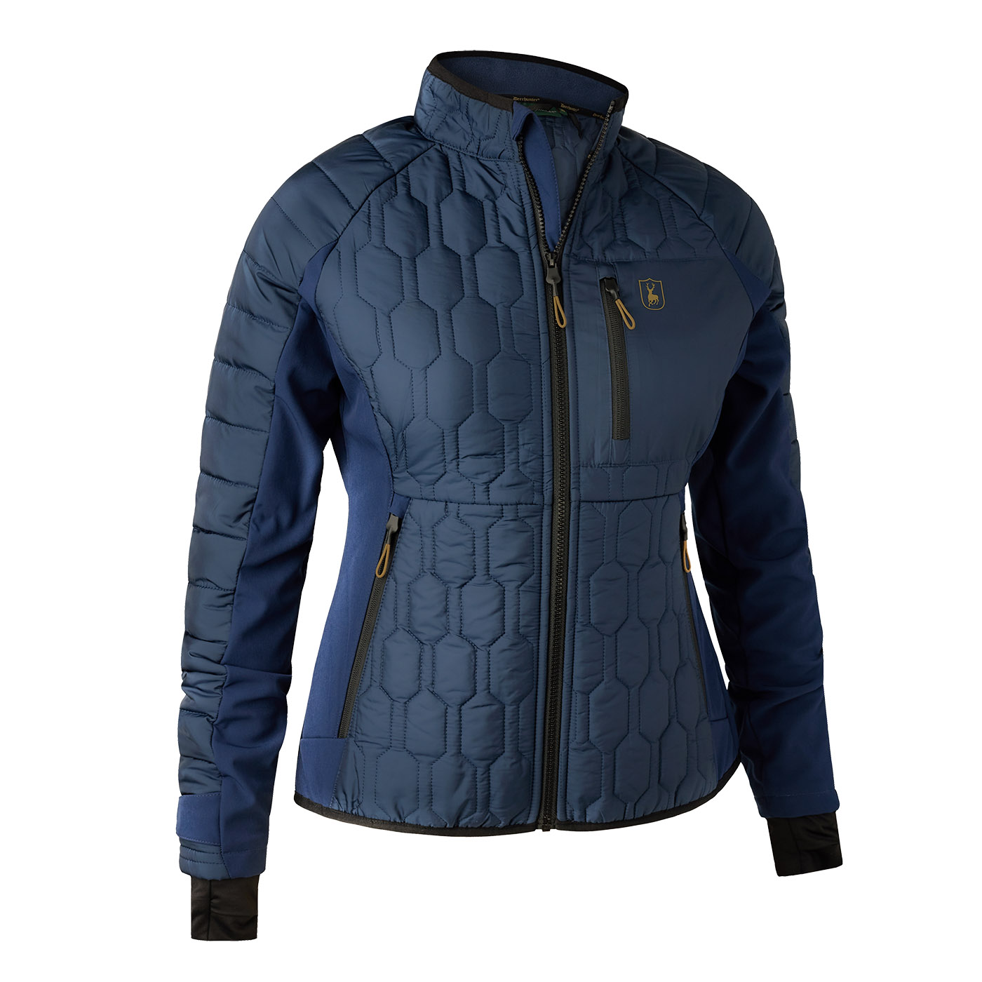 Dames gewatteerd jack Lady Mossdale blauw | Jassen | Kleding ...